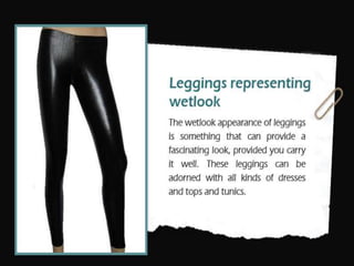 Types of gothic legging | PPTX