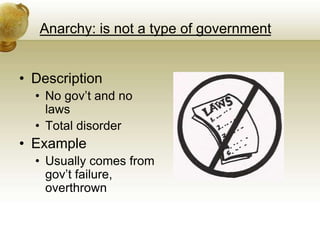 Types of government | PPTX