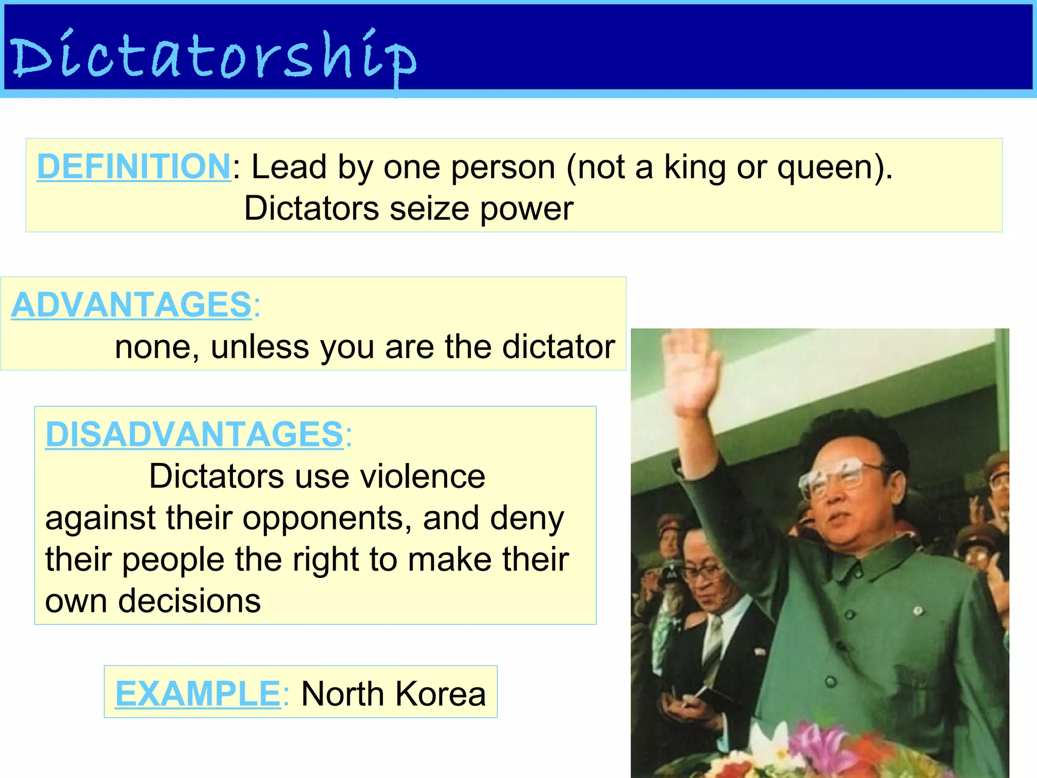Types of Government | PPT
