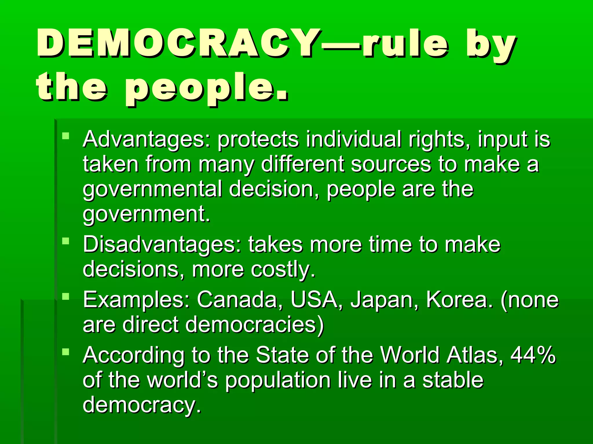 Types of government | PPT