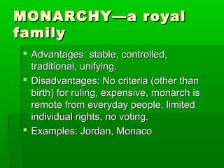 Types of government | PPT