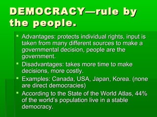 Types of government | PPT