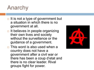 Types of government | PPTX