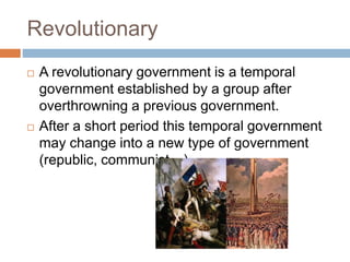 Types of government | PPTX