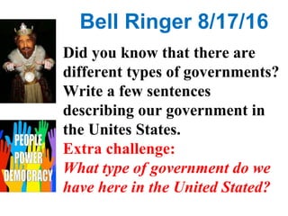 Types of government | PPTX