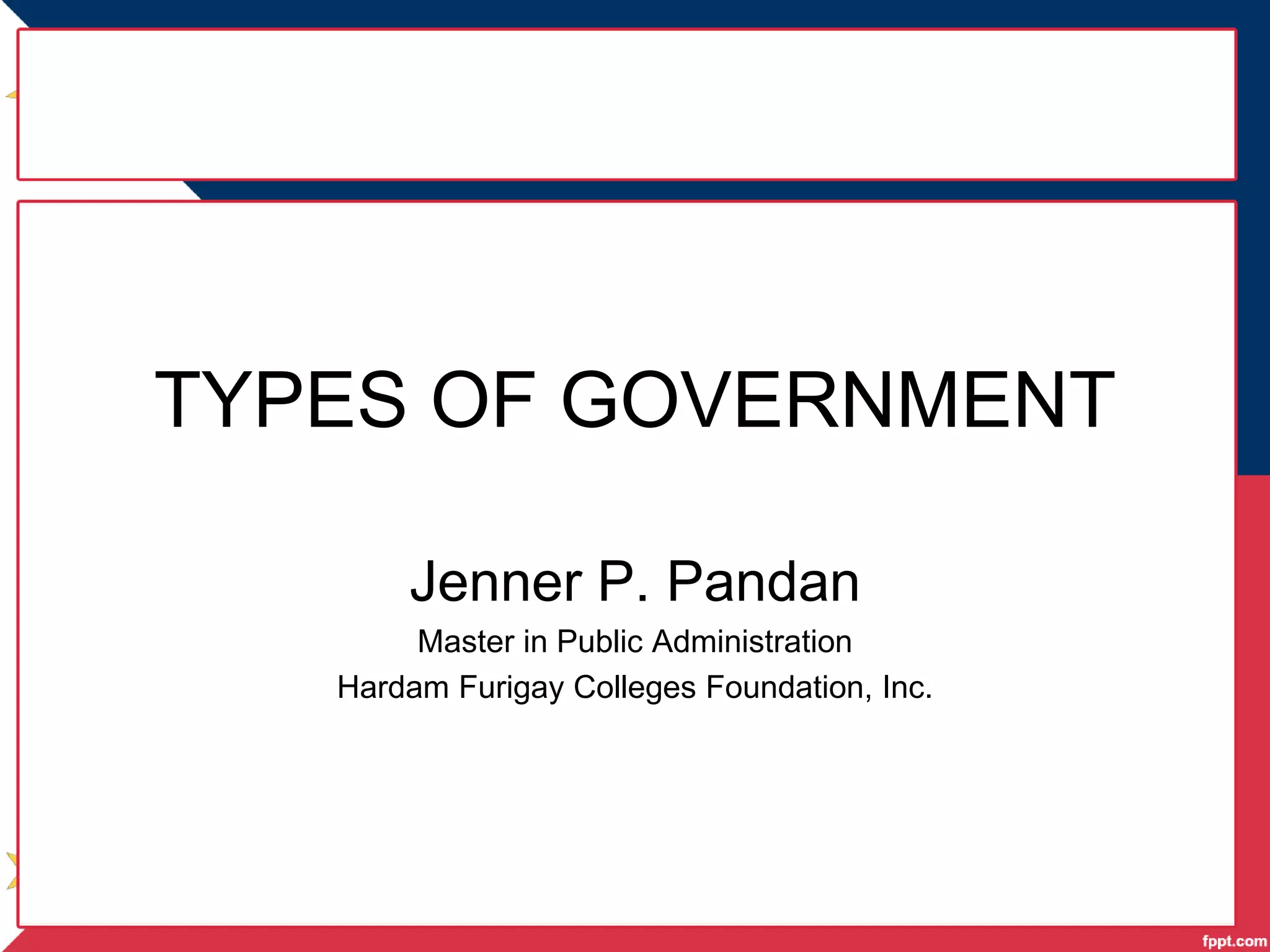Types of government | PPT