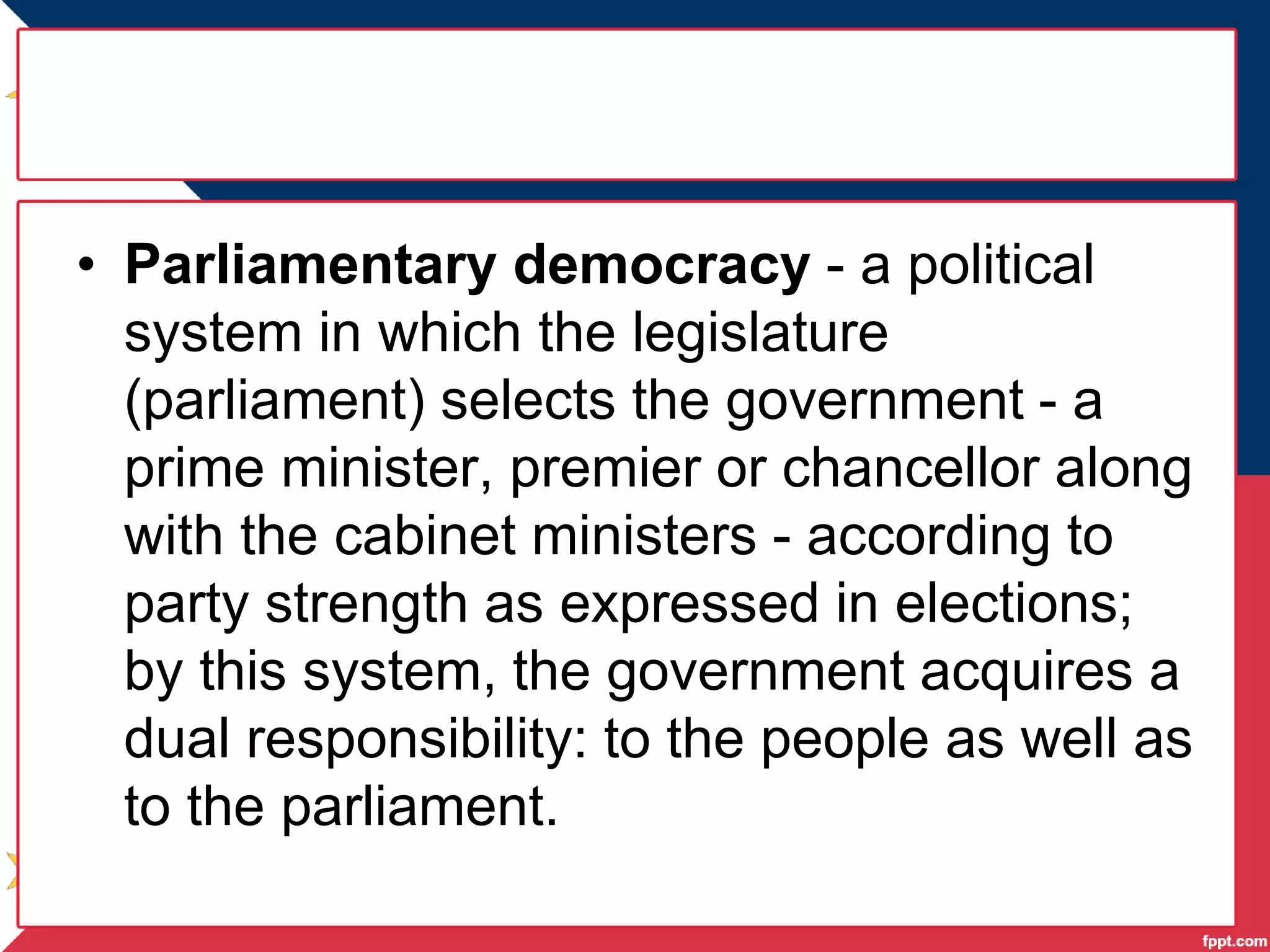 Types of government | PPTX