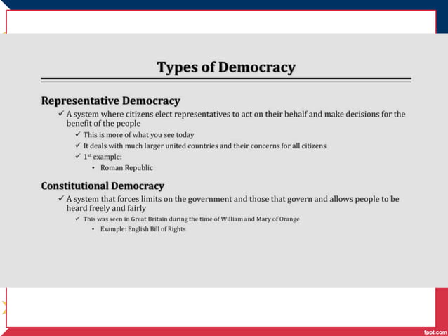 Types of government | PPT