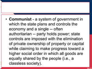 Types of government | PPT