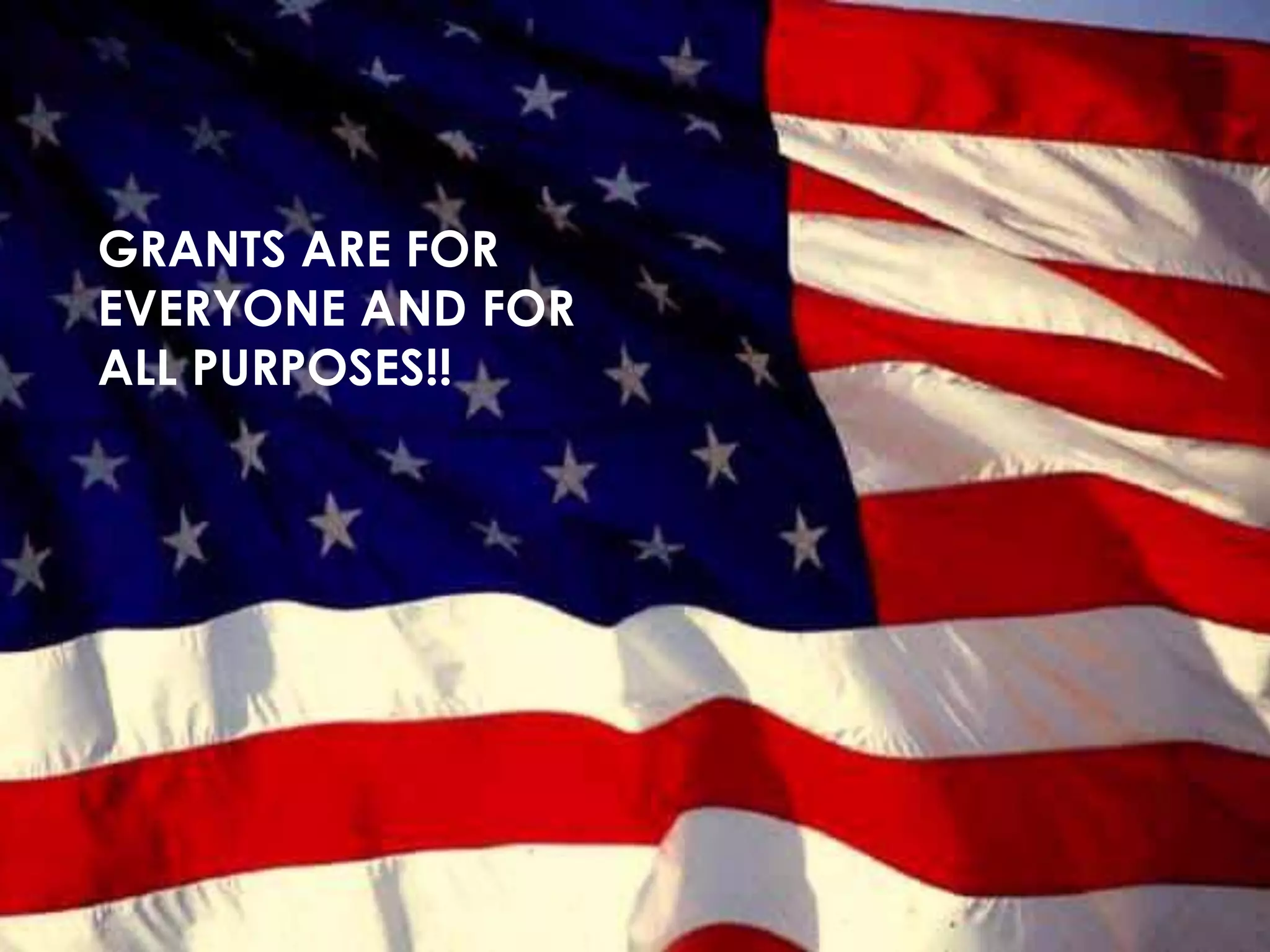 Types of government and federal grants | PPTX