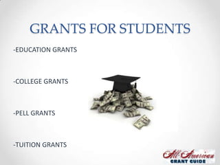 Types of government and federal grants | PPTX