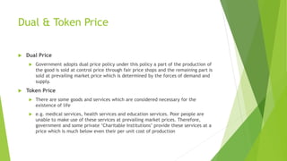 Types of Government Pricing Mechanisms & Tenders | PPTX