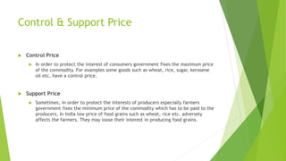 Types of Government Pricing Mechanisms & Tenders | PPTX | Commodities ...