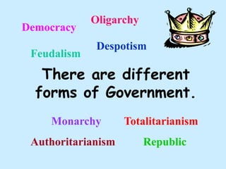 Types of governments 3 | PPT