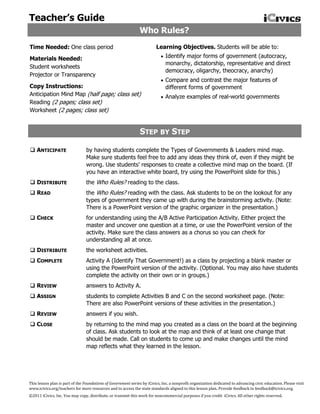 Types of govt 2 | PDF