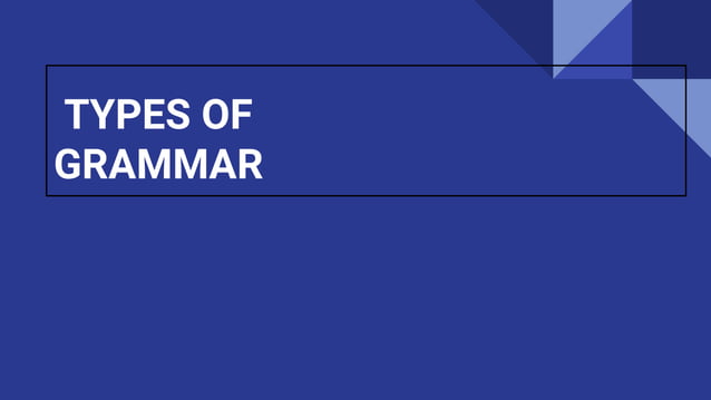 language , grammar and automata | PPTX