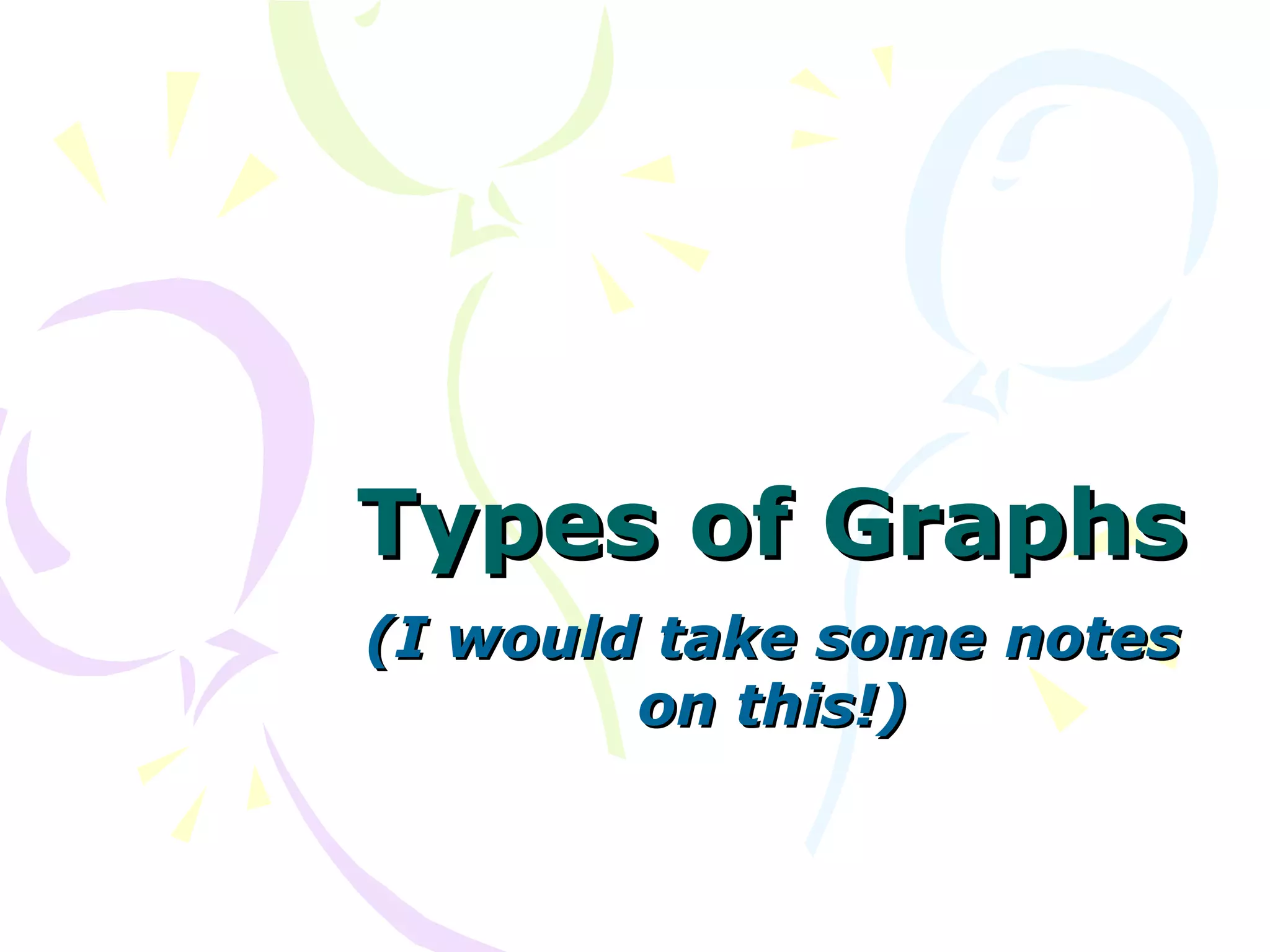 Types of graphs | PPT