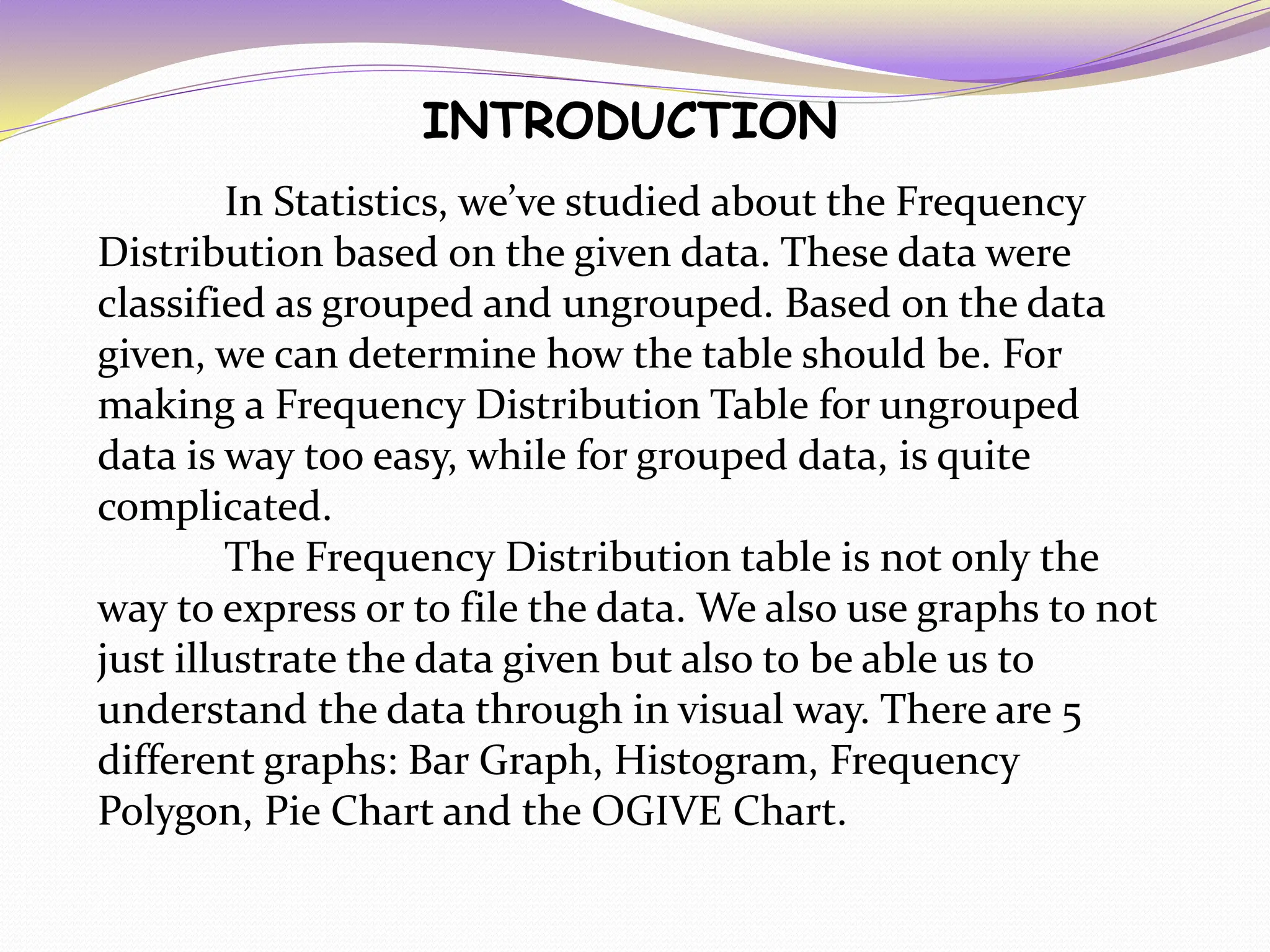 Different Types of Graphs in Statistics.pptx | Science