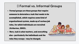 Unit IV: Community Group Work: Types of Groups | PDF