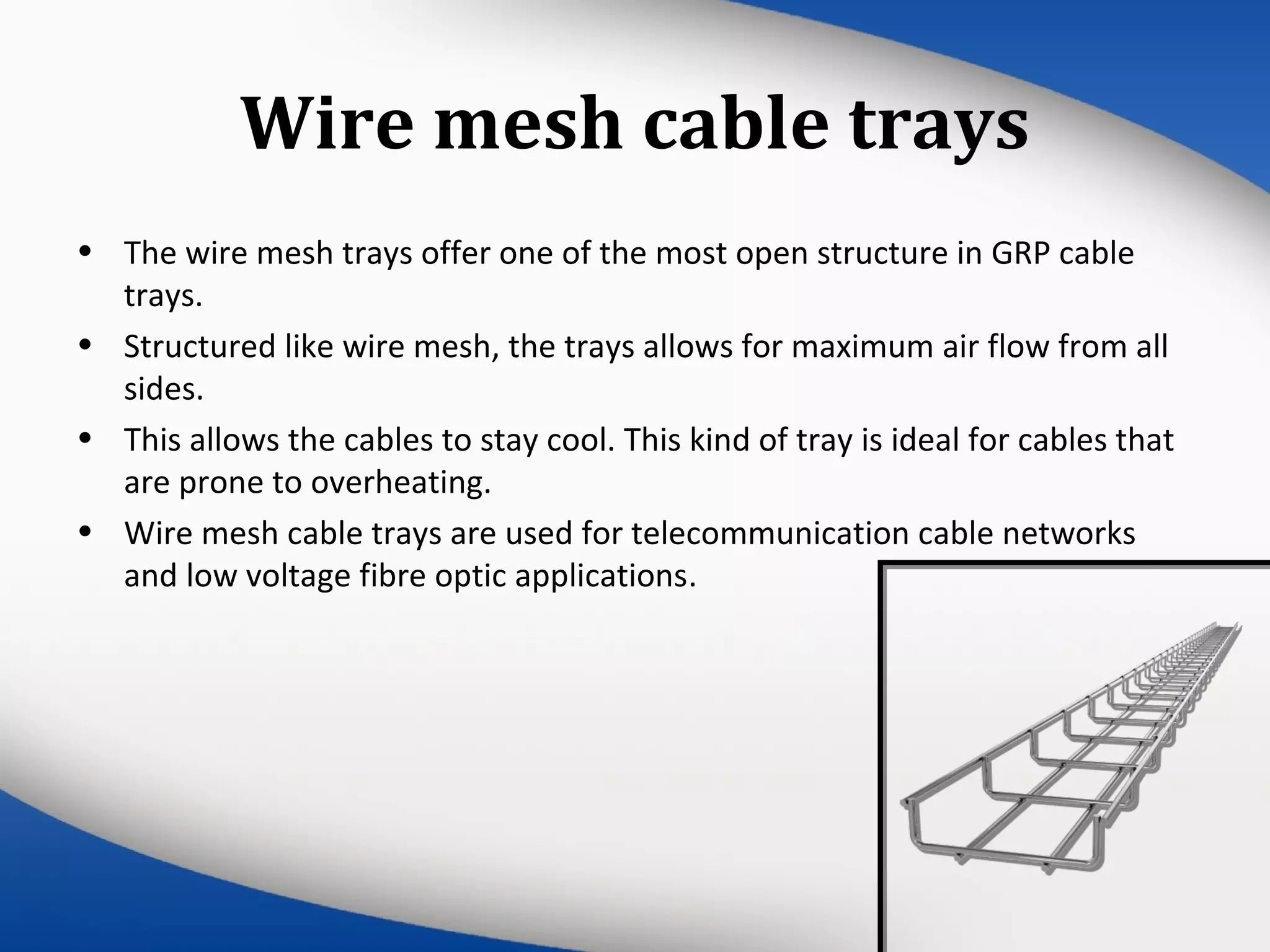Get the various types of GRP Cables trays | PPT