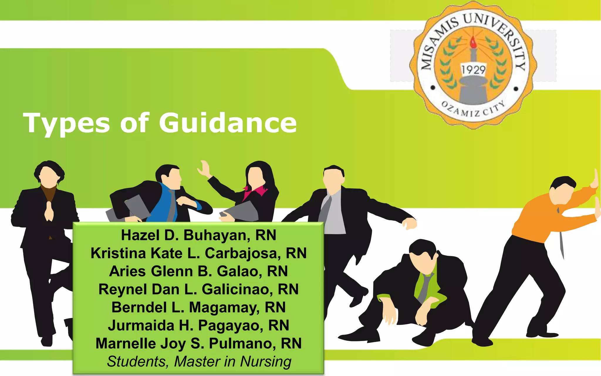 Types of guidance | PPTX