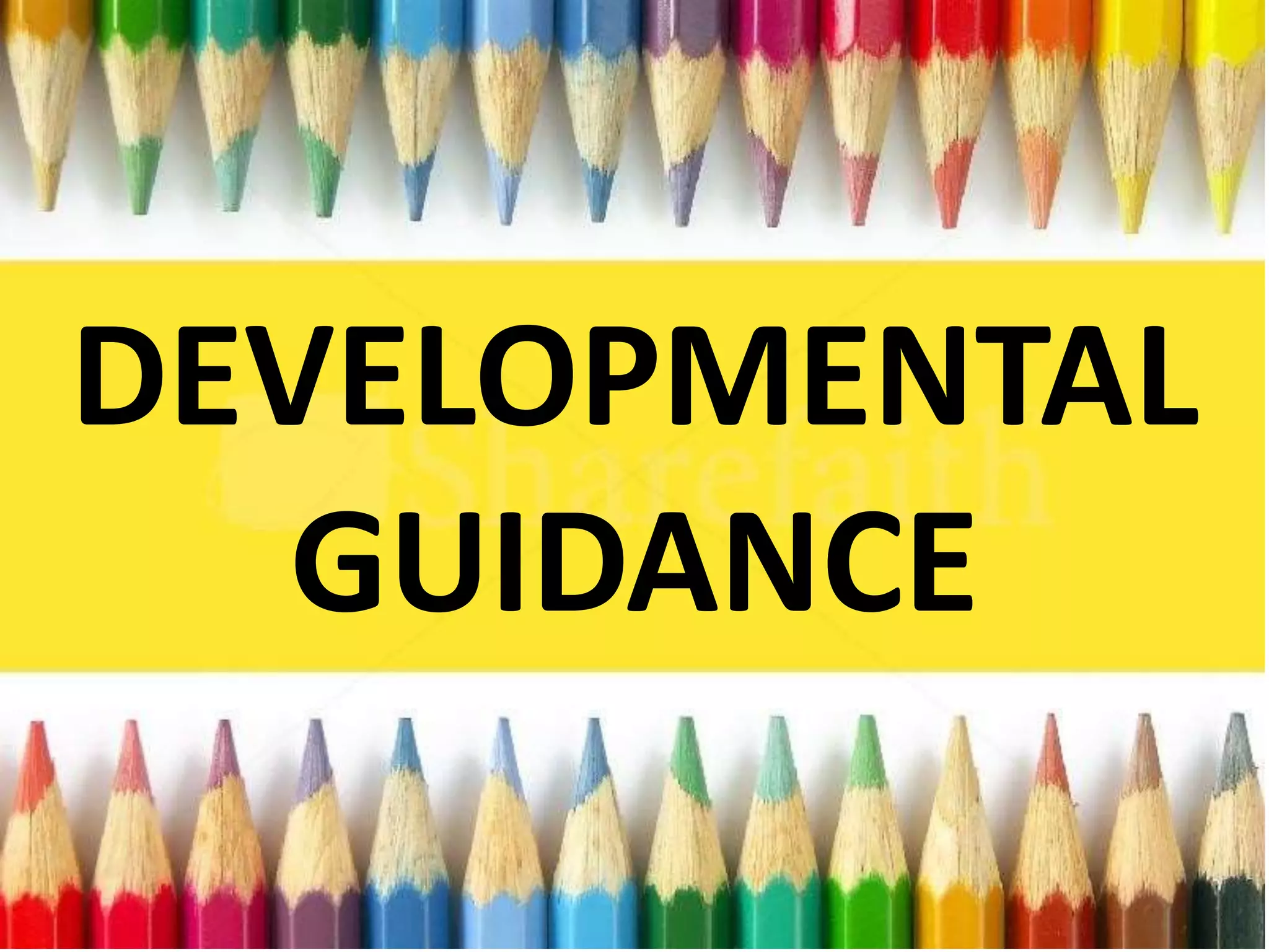 Three Main Objectives of Guidance | PPT