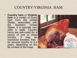Types of ham | PPT