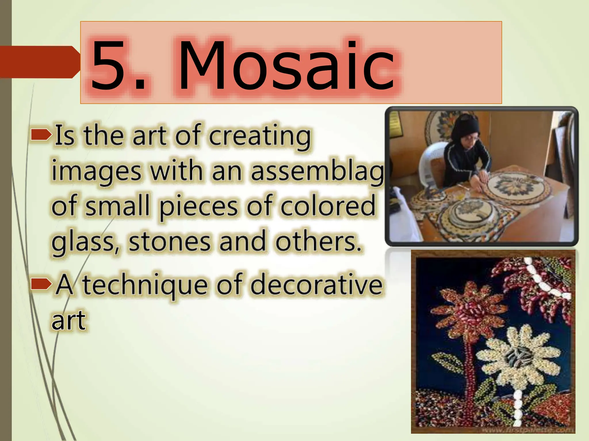 types of handicraft and example of handicrafts | PPTX