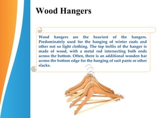 Types of Hangers - AZ Hangers | PPT