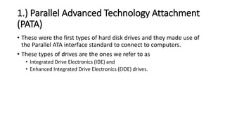 Types of Hard Disk | PPTX