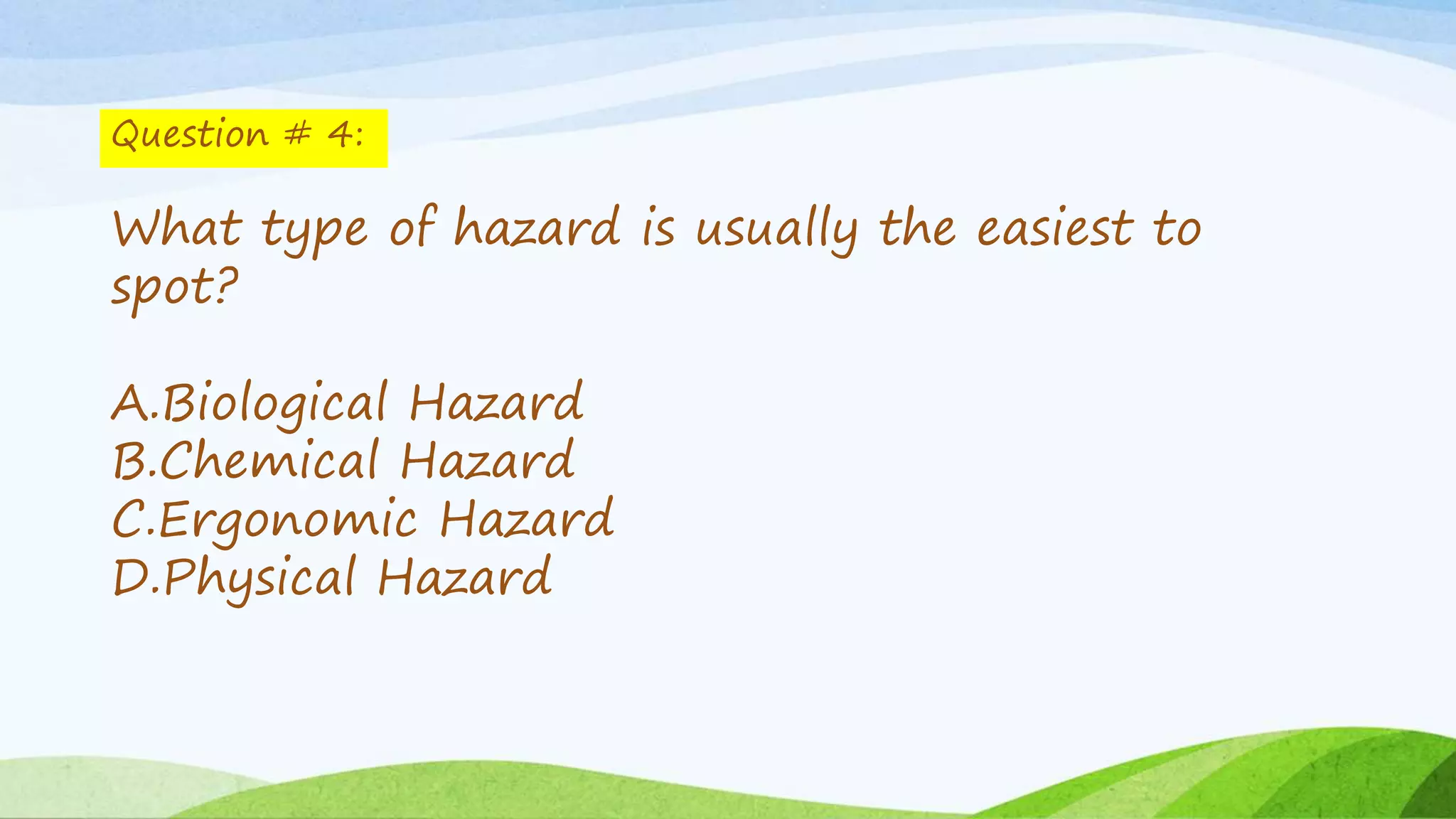 Types of hazard in caregiving | PPTX