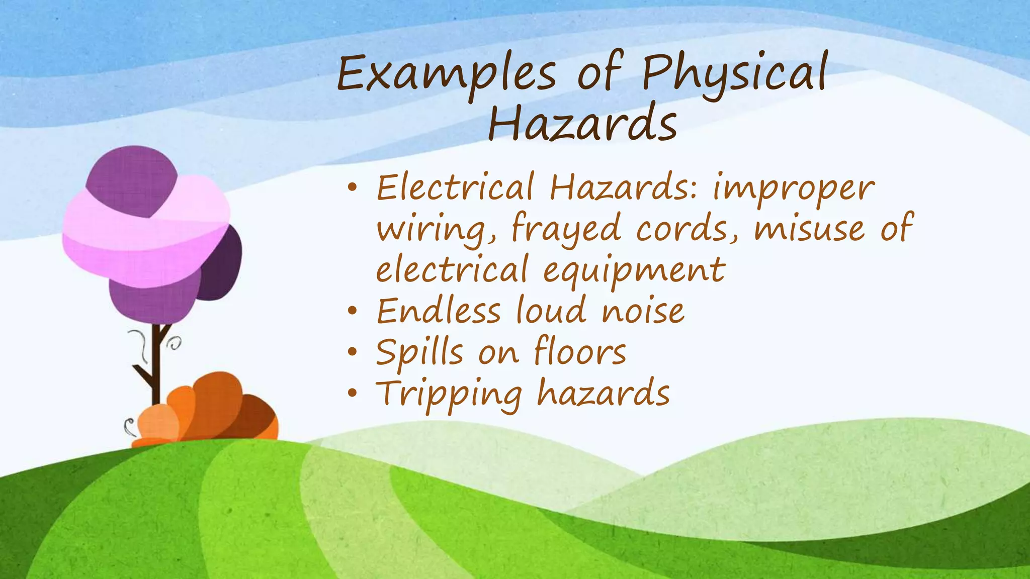Types of hazard in caregiving | PPTX