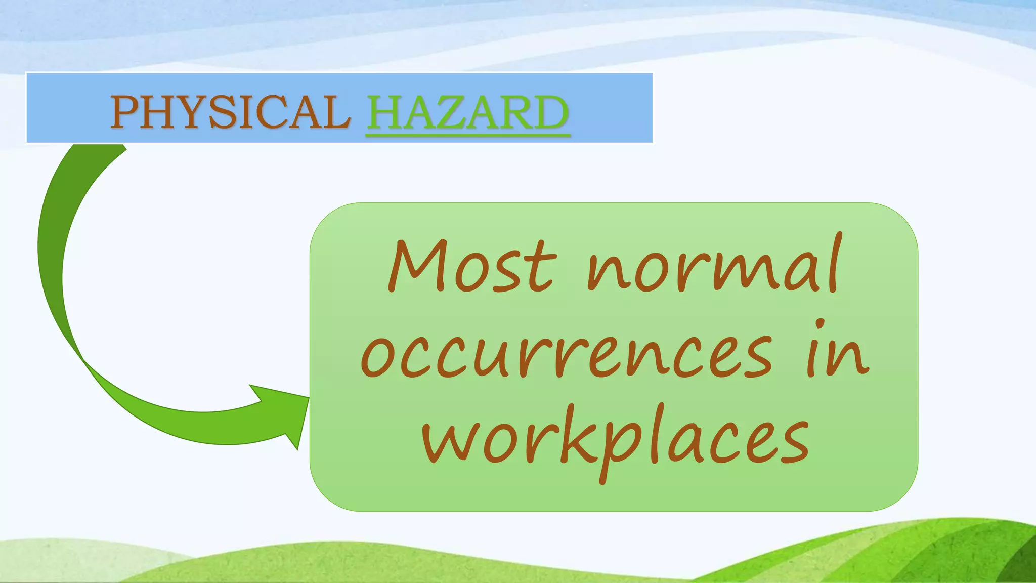 Types of hazard in caregiving | PPTX