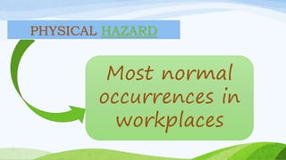 Types of hazard in caregiving | PPTX