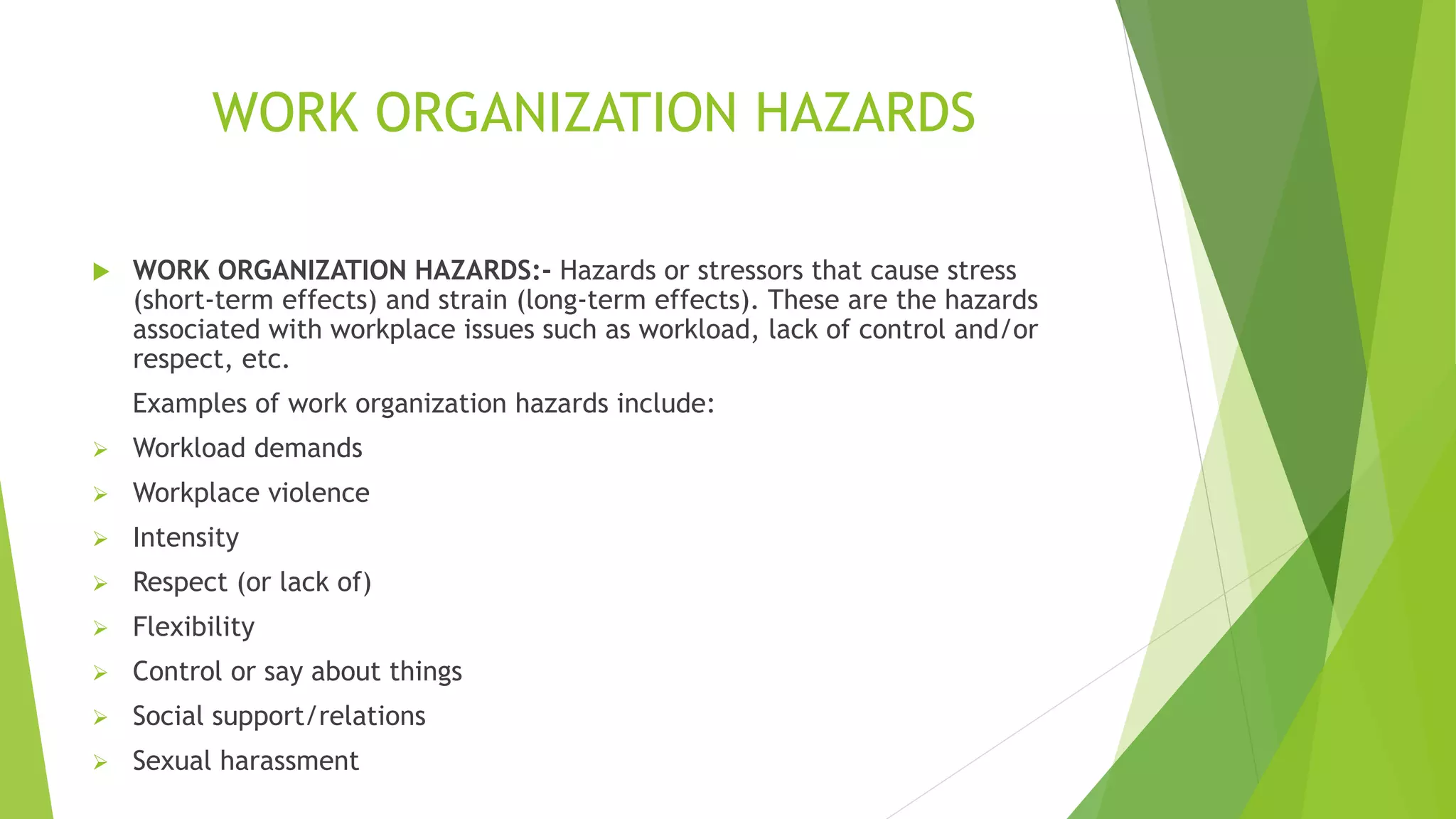 Types of hazards | PPTX