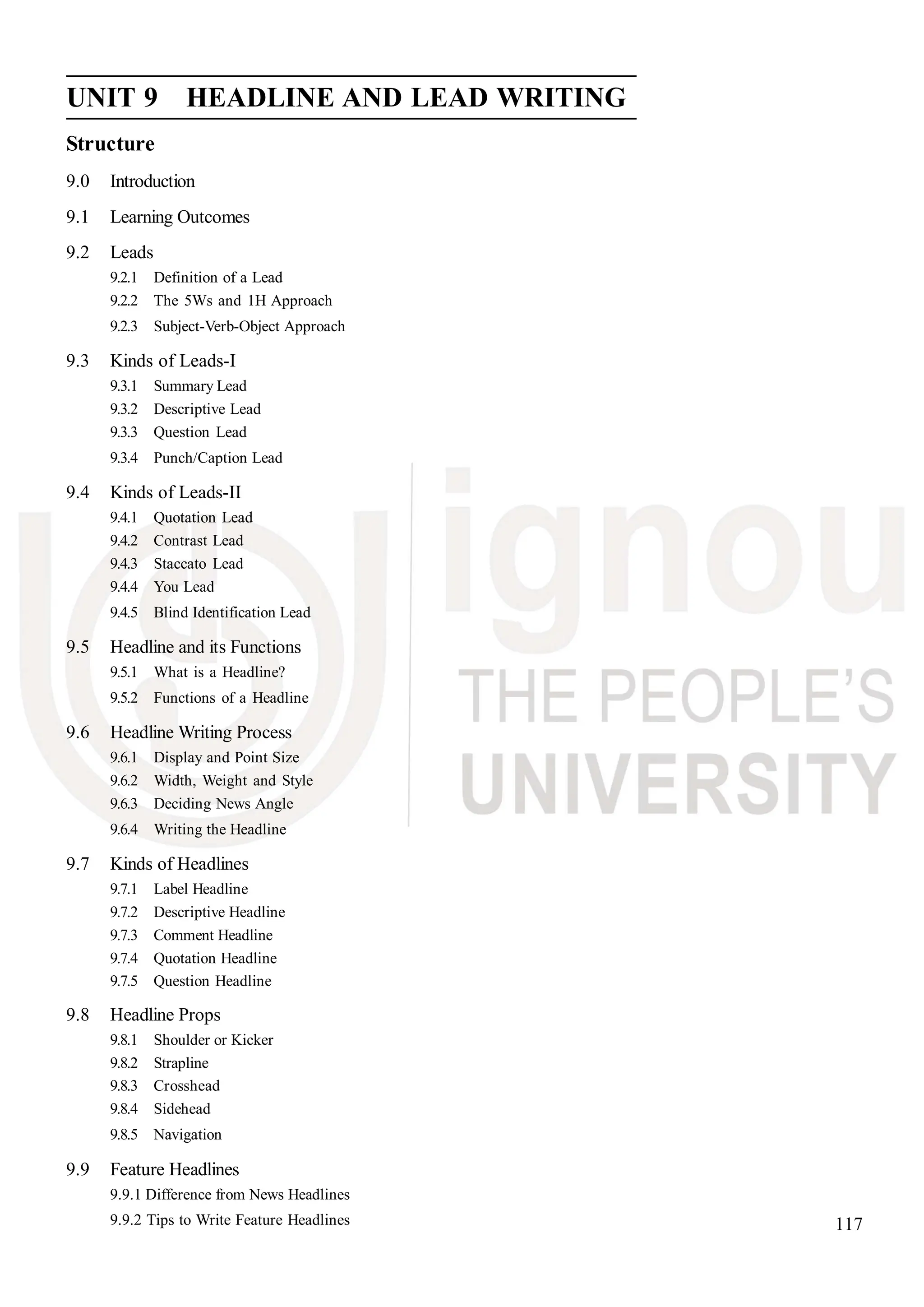 Types of HeadlinesTypes of HeadlinesTypes of Headlines | PDF