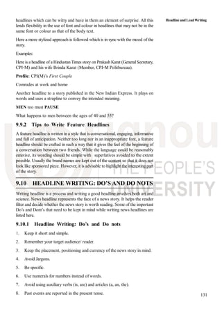 Types of HeadlinesTypes of HeadlinesTypes of Headlines | PDF