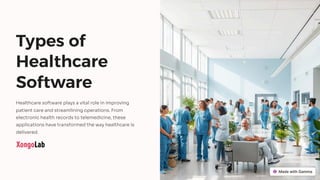 10 Most Popular Types of Healthcare Software | PPT