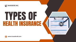 Types of health insurance in India 2024. | PPT