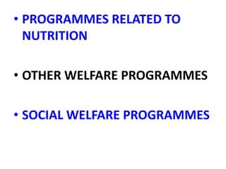 TYPES OF HEALTH PROGRAMMES IN INDIA | PPTX