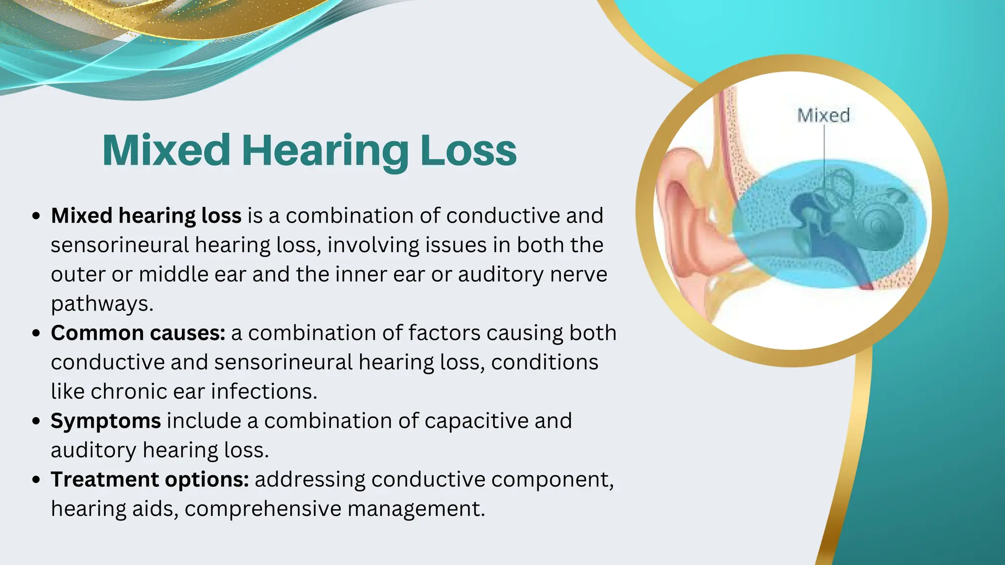 Types of hearing loss | Quality Hearing | PPTX