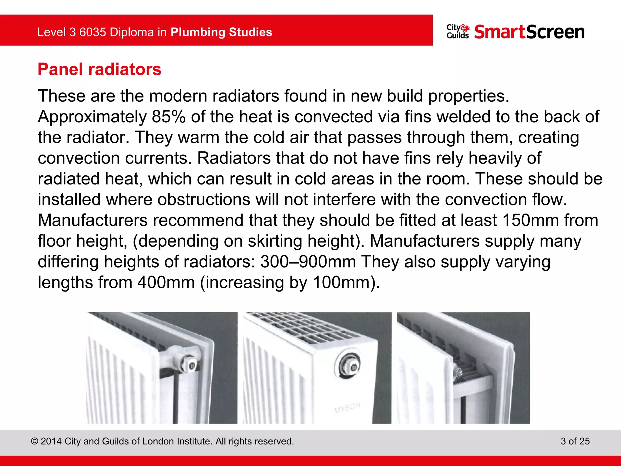 Types of heat emitters used in underfloor heating systems | PPT