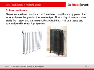 Types of heat emitters used in underfloor heating systems | PPT