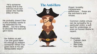 Anti Hero Examples