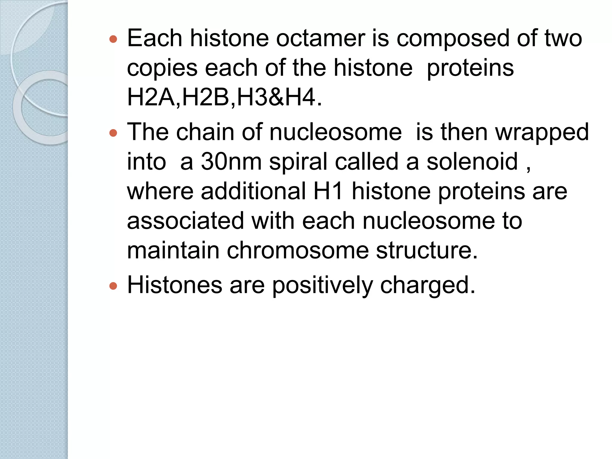 Types of histones, histone modifications and their effects | PPTX