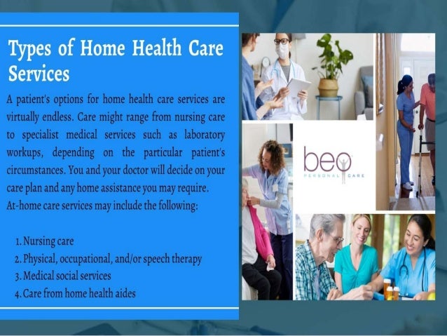 Types of Home Health Care Services | PPT