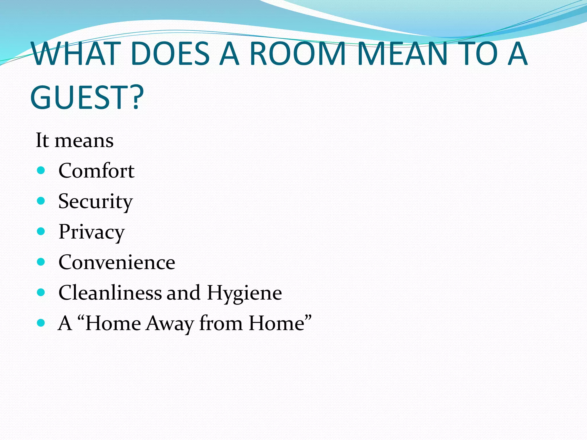 Types of hotel rooms | PPTX