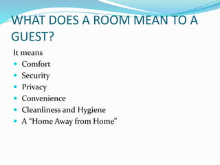 Types of hotel rooms | PPTX