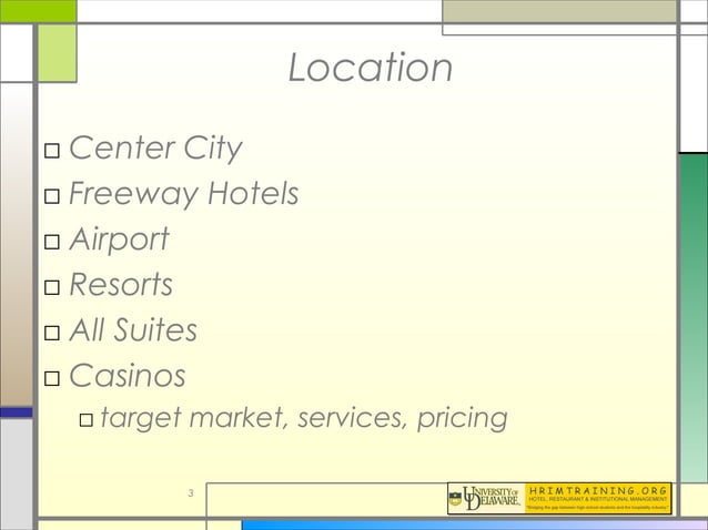 Types of hotels | PPT | Hotels and Motels | Travel Type