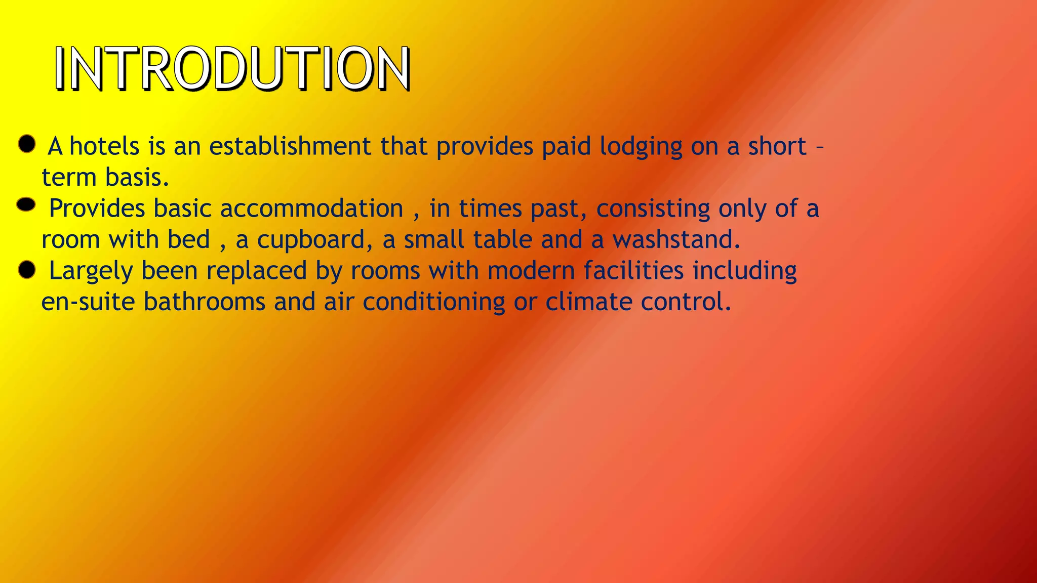 Types of hotels | PPTX